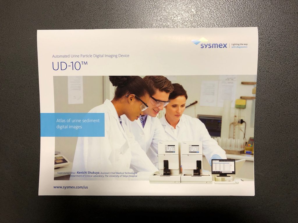 UD-10 Atlas of Urine Sediment Digital Images – Sysmex Print Inventory